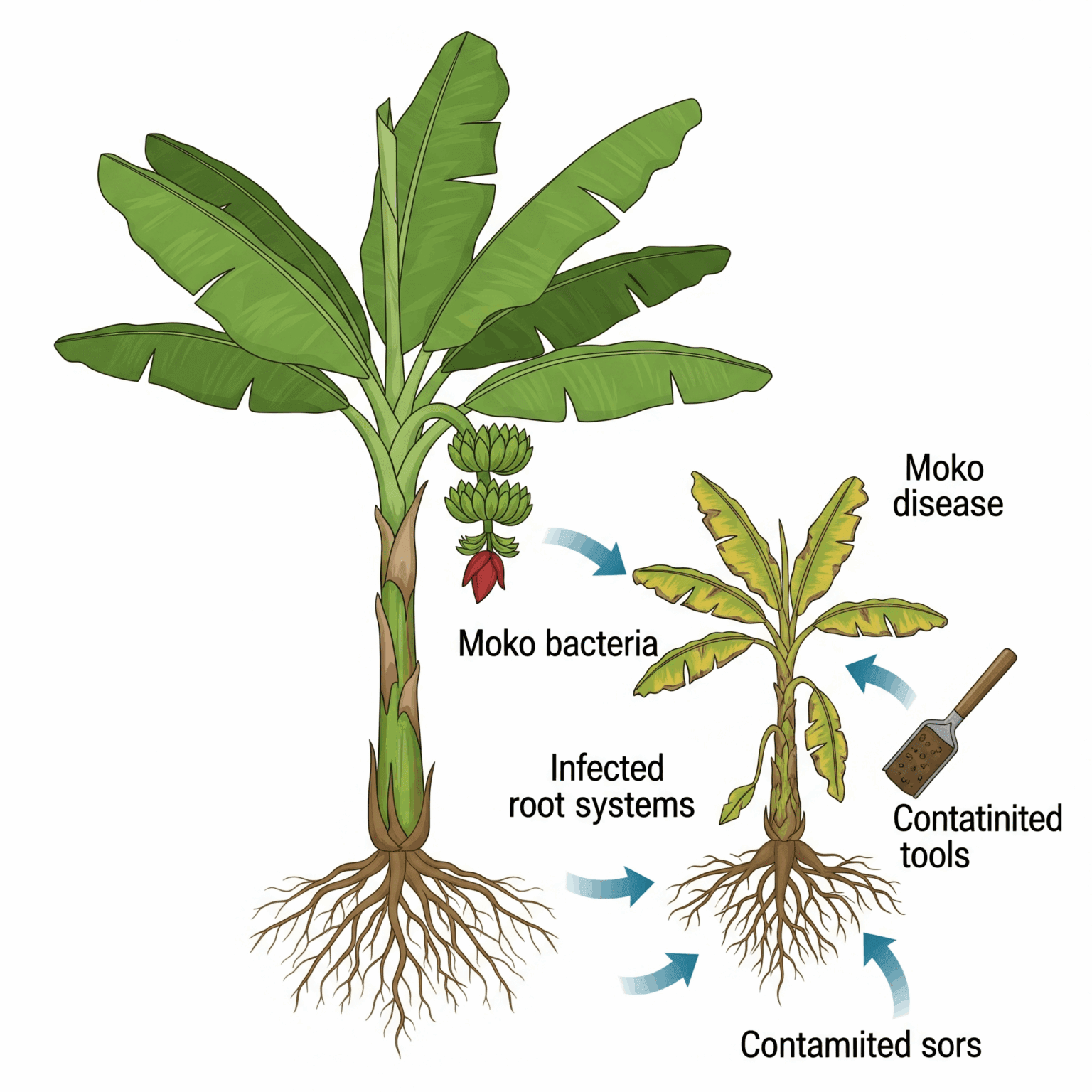 Banana Moko: When a Bacterium Threatens to Destroy Your Harvest (and ...